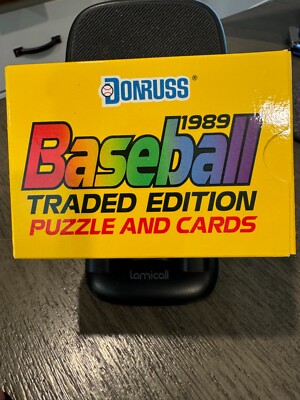 1989 Donruss Baseball Traded Edition (Sealed 56-Card/1 Puzzle Set ...