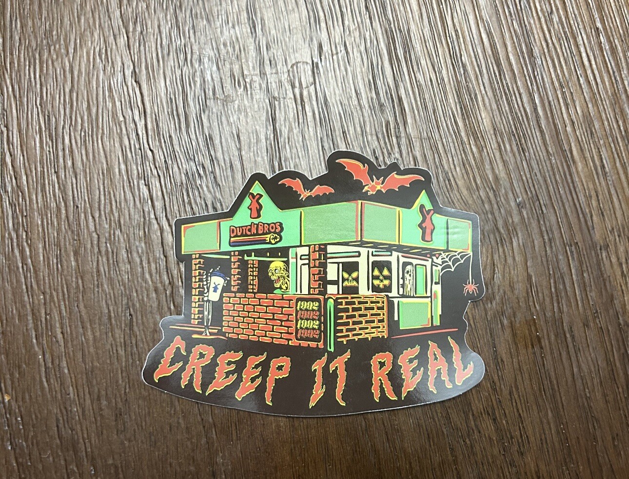 DUTCH BROS Sticker Drop October 2024. Creep It Real | eBay
