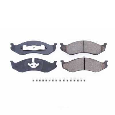 Disc Brake Pad Set-Front Z17 Low-Dust Ceramic Brake Pads with Hardware ...