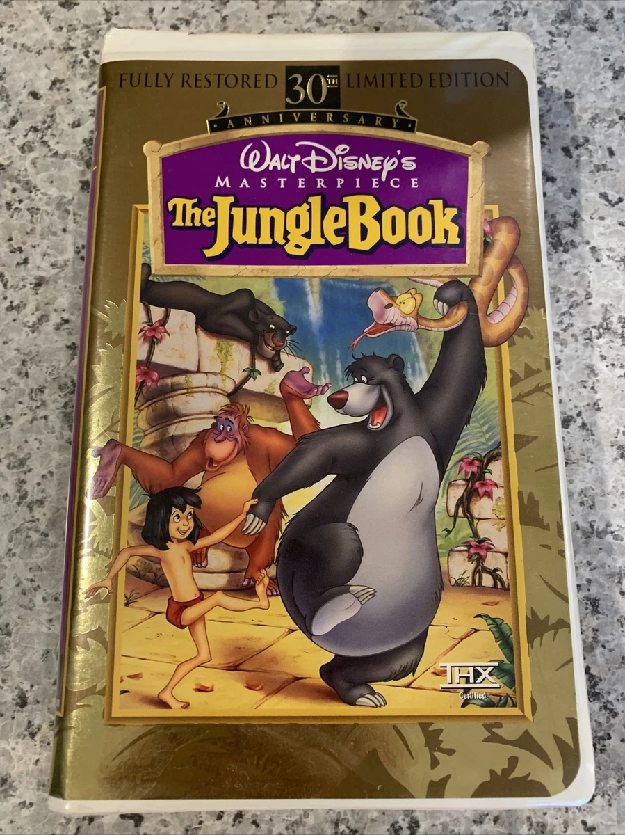 The Jungle Book Vhs 1997