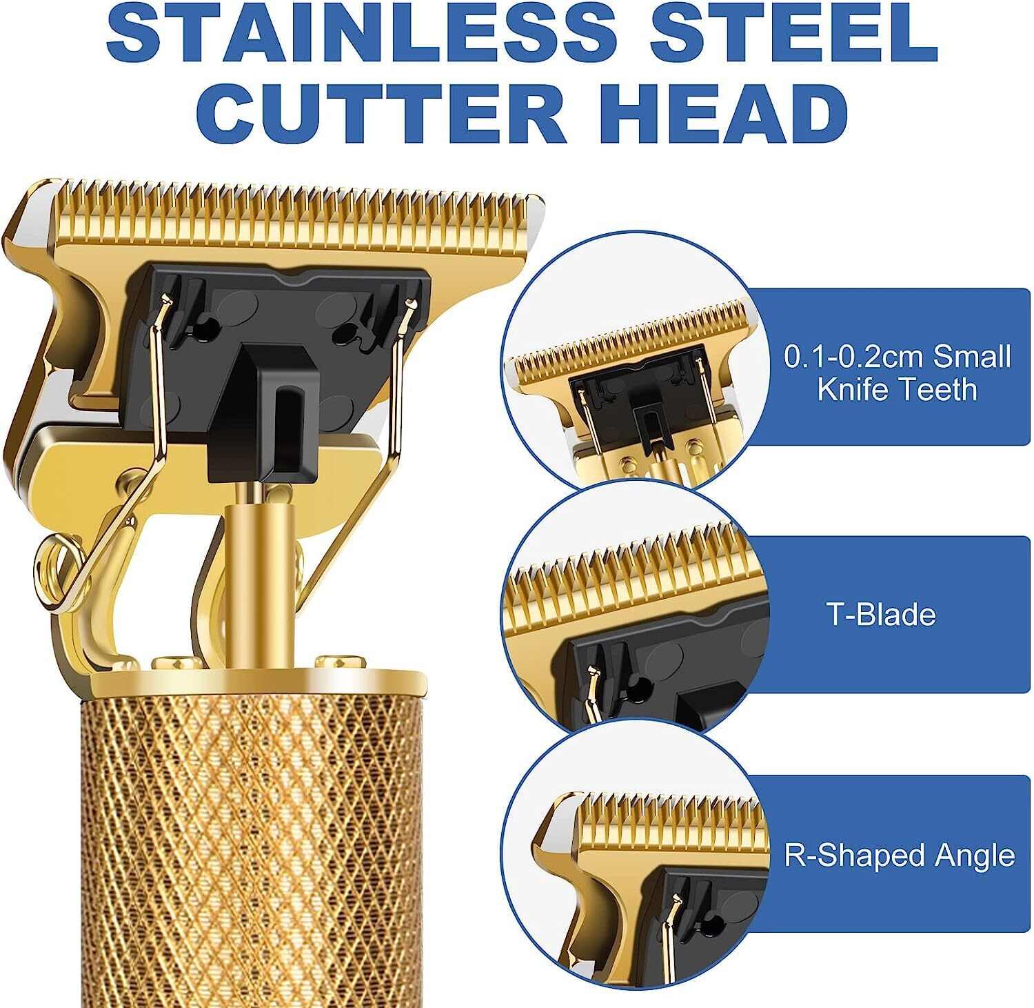 Hair Cutting Kit Hair Pro Clippers for Men Barber Clipper Cordless ...