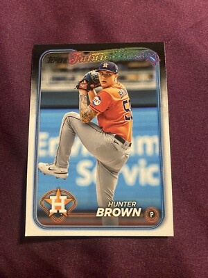 2024 Topps #30 Hunter Brown FS Houston Astros WS Champ 2022 | eBay