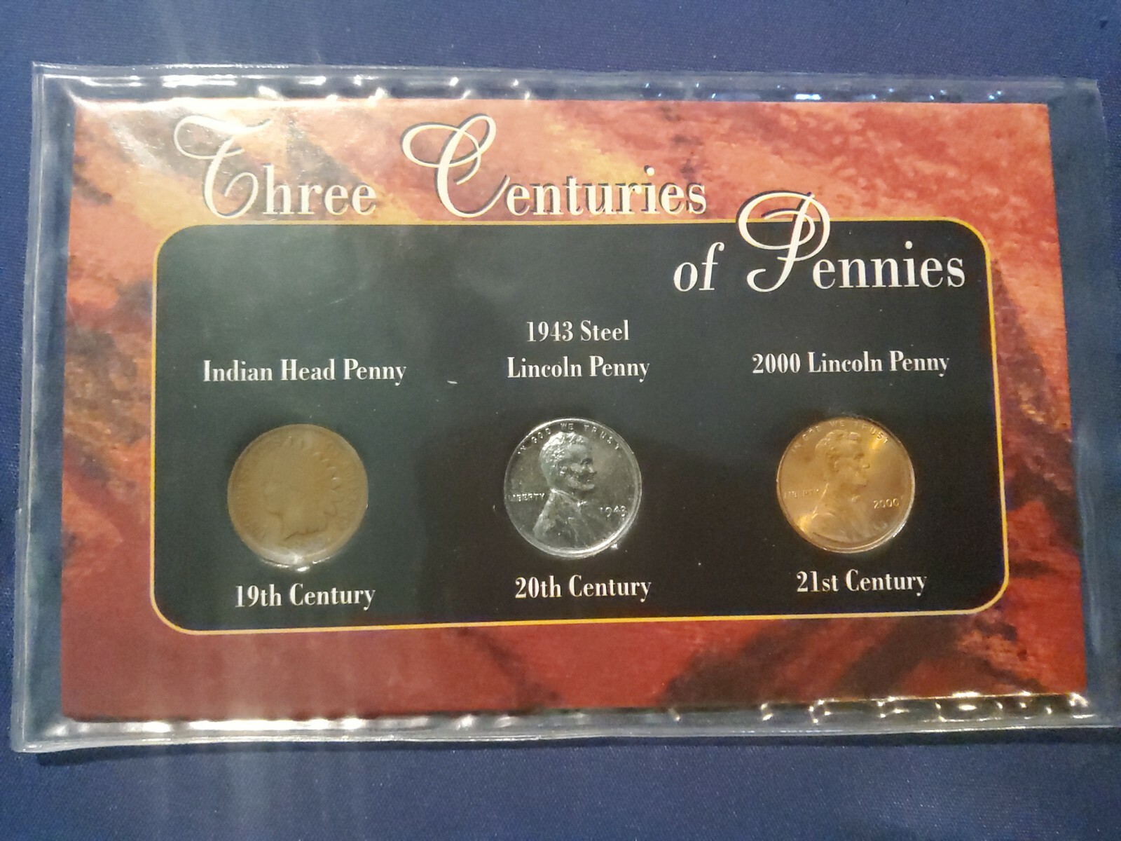 1899 INDIAN HEAD CENT THREE CENTURIES OF PENNIES COLLECTOR'S SET MORGAN ...