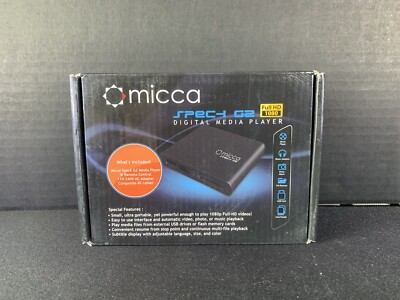 Micca Speck G2 1080 Full-HD Ultra Portable Digital Media Player ...