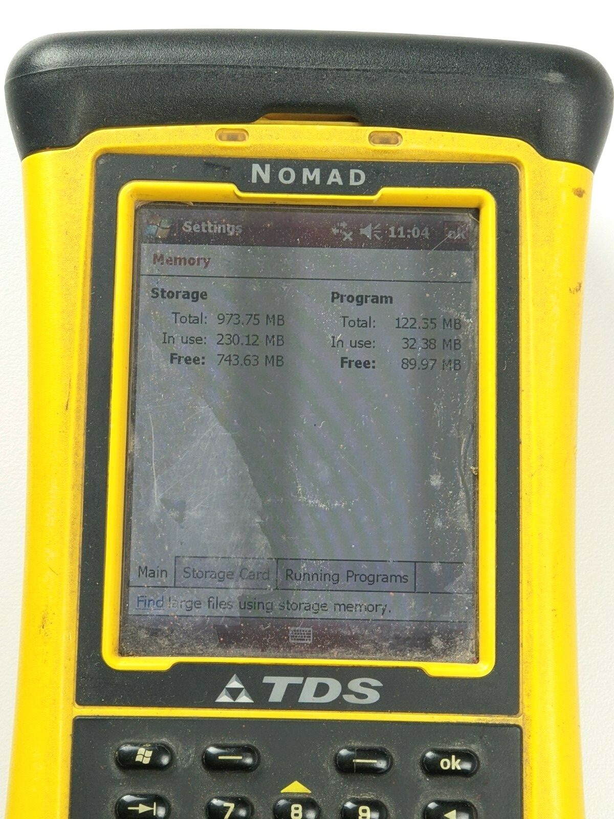 TDS Trimble NOMAD Data Collector With Bluetooth and GPS | eBay
