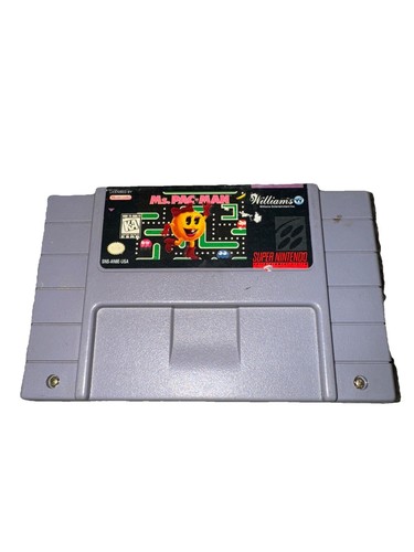 Ms. Pac-Man (SNES 1996) Super Nintendo - Cartridge | eBay