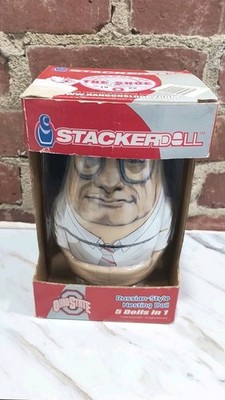 Woody Hayes Ohio State Buckeyes Legends of Russian Style Nesting Doll ...