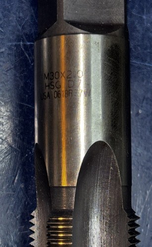 RapidKut M30 x 2.0 PLUG TAP D7 4FL HS HSS HSG USA EP6027824 M30X2 | eBay