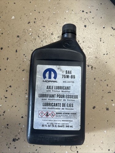 Genuine OEM MOPAR 2019-2023 Gear Lubricant 68449546AA | eBay