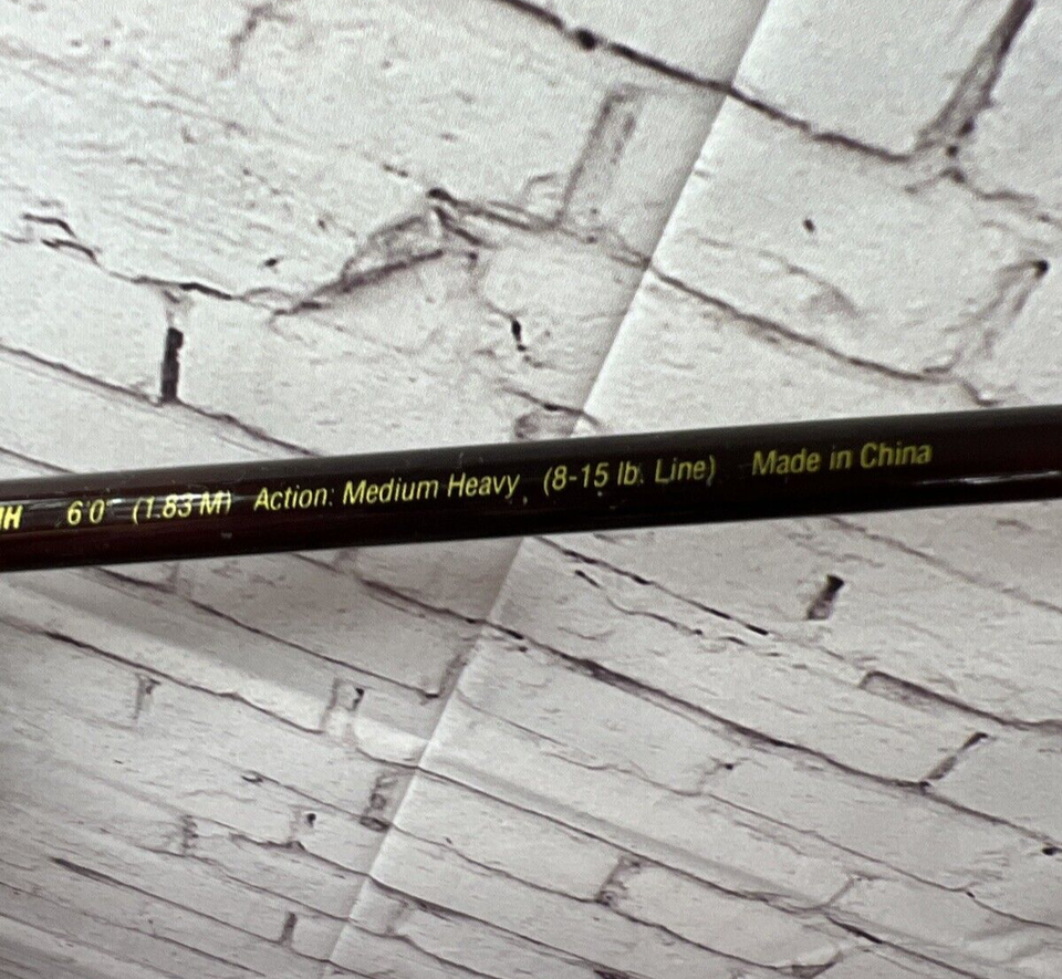 Shakespeare Axiom IM-7 Graphite MH Bait 6’0” Medium Heavy Action ...