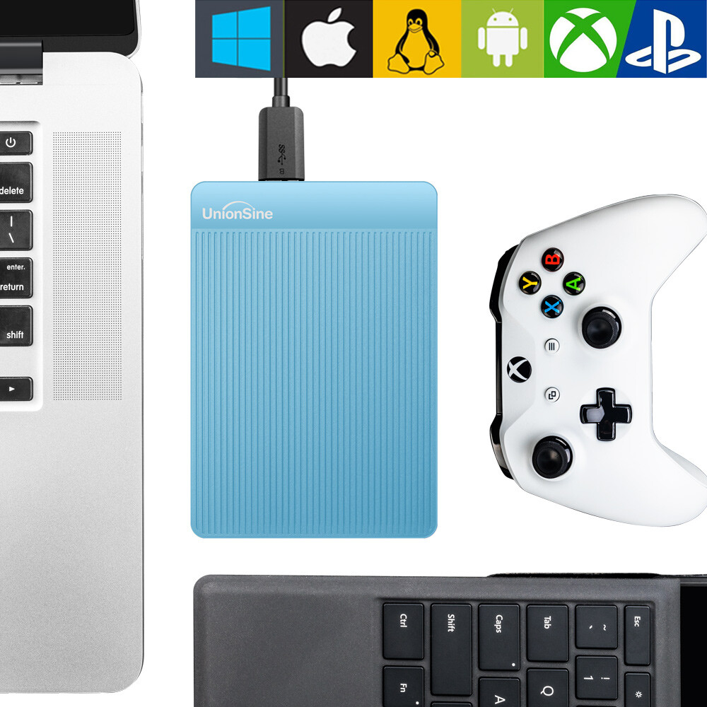 External Hard Drive 500GB 750GB USB Storage Device for Gaming, Files ...