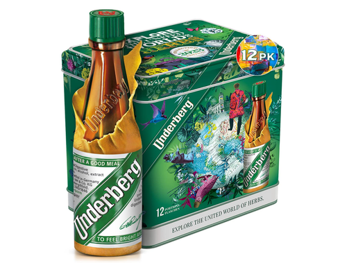 Underberg Annual Gift Tin Assorted 2023 - 12 Bottle Pack. | eBay