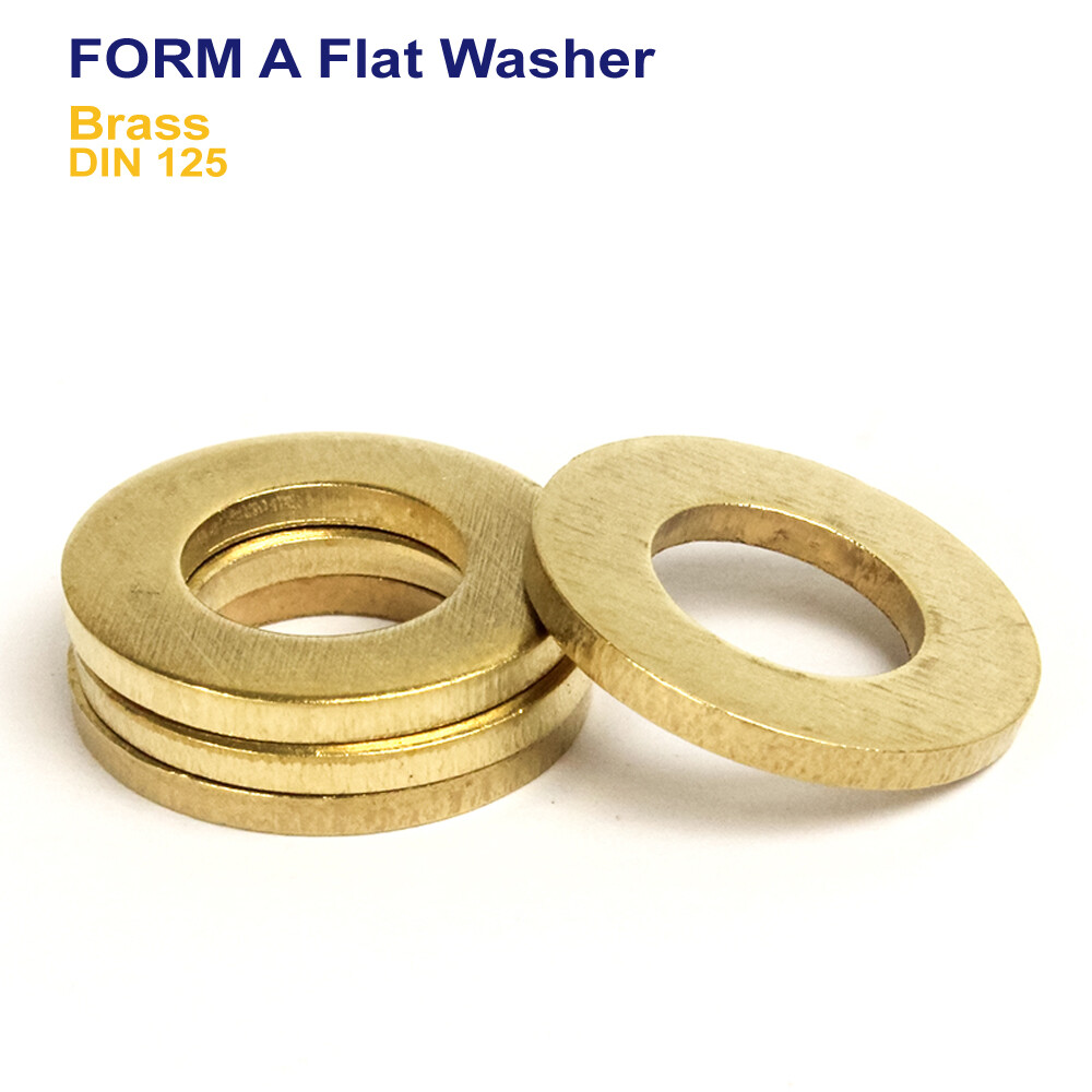 M12 - 12mm FORM A FLAT WASHERS BRASS - DIN 125 | eBay