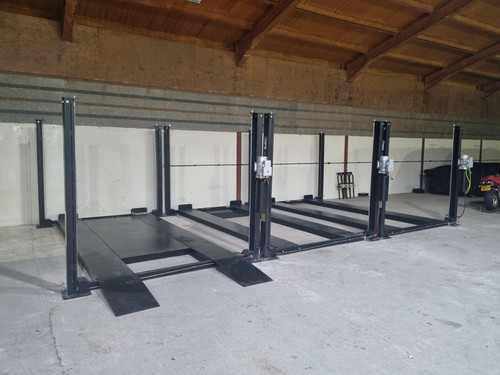 Four Post Car Parking Lift/Ramp 4 Post Car Stacker (Large Model ...