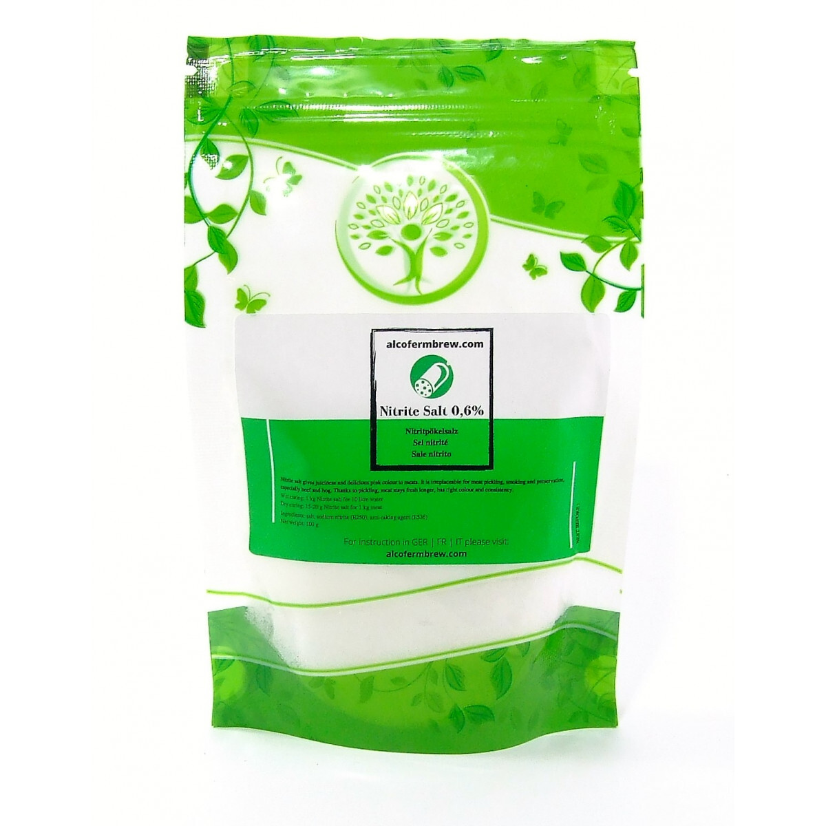 Nitrite Salt 0.6% - Curing Salt Used to Preserve Food, Curing Salt for ...