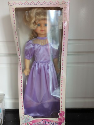 Vintage Christie Doll Life Size Walking Doll 28" in Box Blonde | eBay