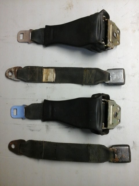 1971-74 amc javelin amx rear seat belts | eBay