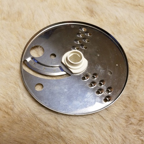 Food Processor Round Slicing Grating Blade 5.5" Diameter 3/4" Center ...