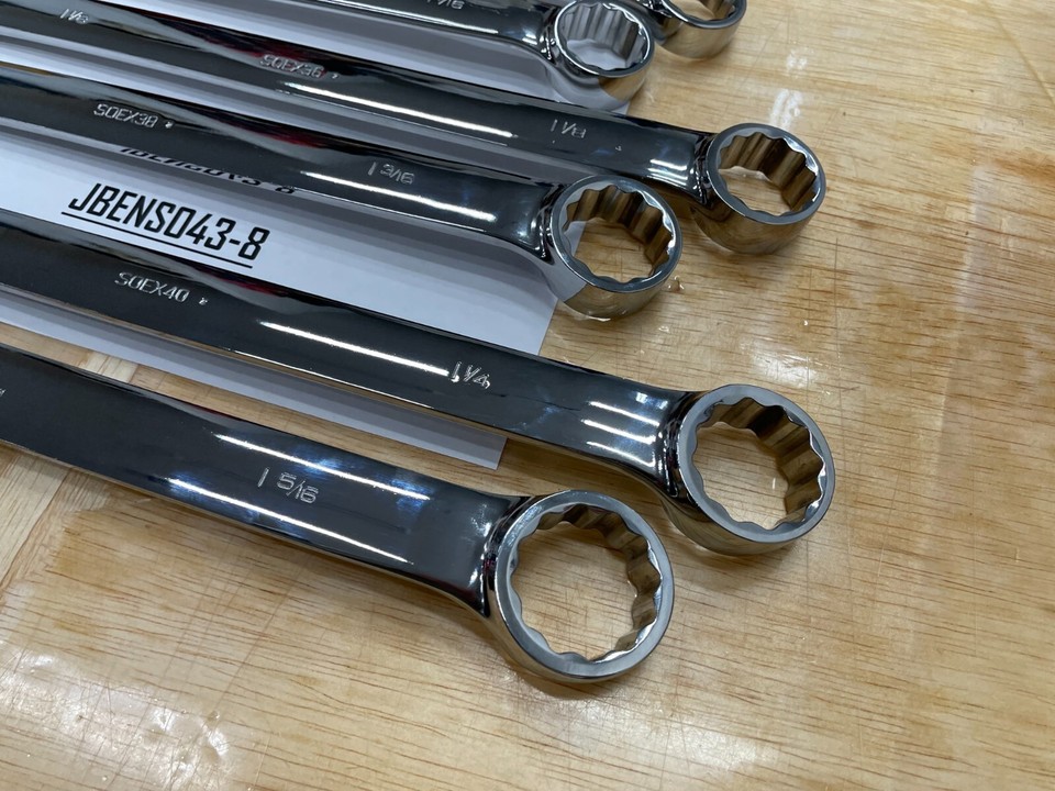 Snap-on Tools USA 7pc ADD-ON LARGE SAE Flank Drive Plus Combo Wrench ...