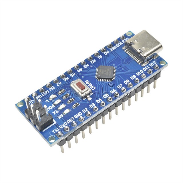 USB Type-C Nano V3.0 5V ATmega328 16M Micro-Controller CH340G Driver ...