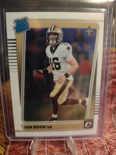 Ian Book 2021 Panini Donruss Optic RC #227 *New Orleans Saints *Notre ...