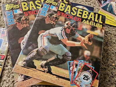 1982 Topps Baseball Sticker Album | eBay