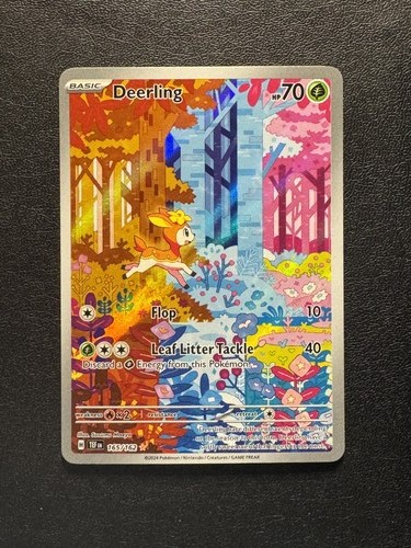Deerling 165/162 Temporal Forces Illustration Rare NM | eBay