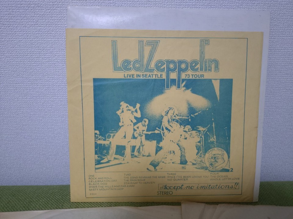 Led Zeppelin Live Seattle 1973 2-CD TMOQ Used Rare Collectible | eBay