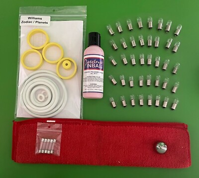 Williams Planets, Zodiac Pinball Machine Maintenance Tune Up Kit | eBay
