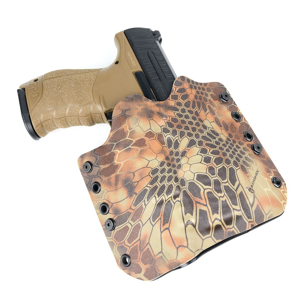 OWB Kydex Holster for Hanguns with INFORCE APLc - KRYPTEK BANSHEE | eBay