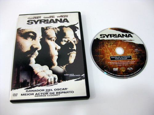 Syriana DVD George Clooney Matt Damon Jeffrey Wright - | eBay
