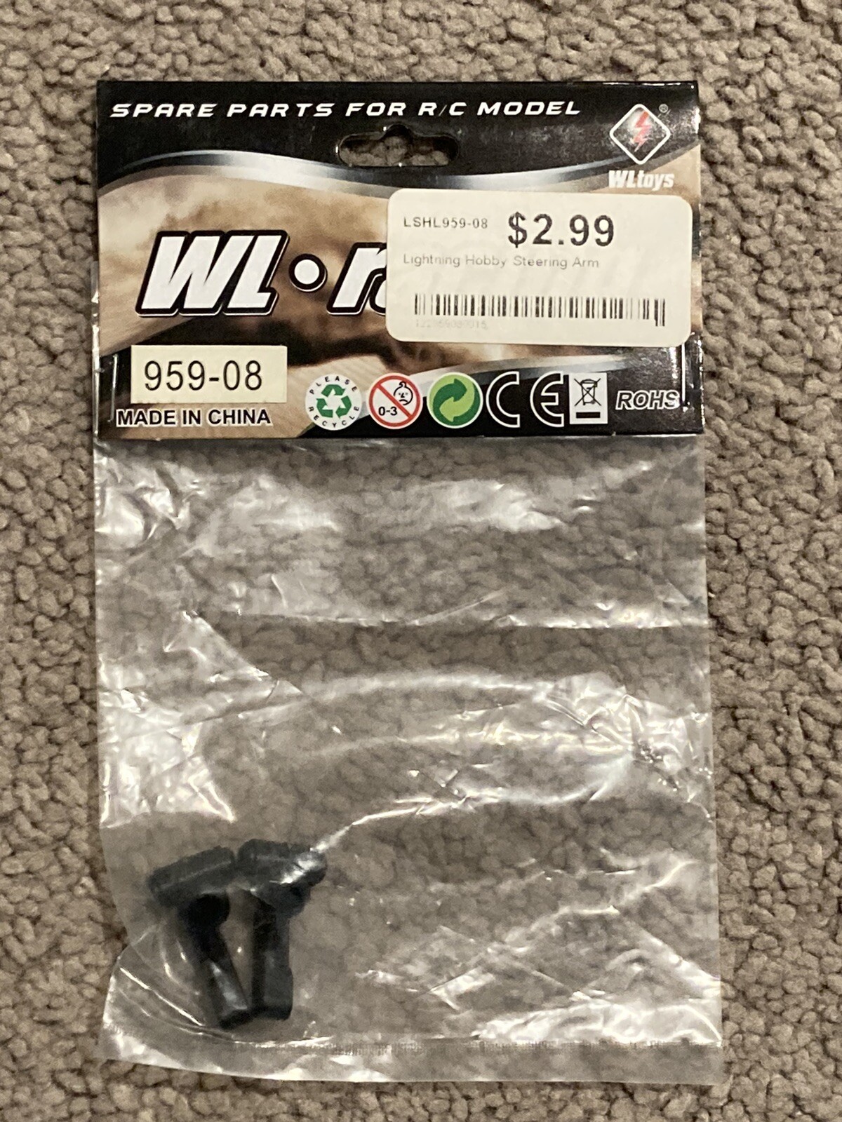 WL Racing L959 2WD Buggy Steering Arm 959-08 | eBay