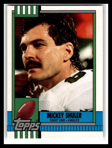 1990 Topps Traded #10T Mickey Shuler Philadelphia Eagles | eBay