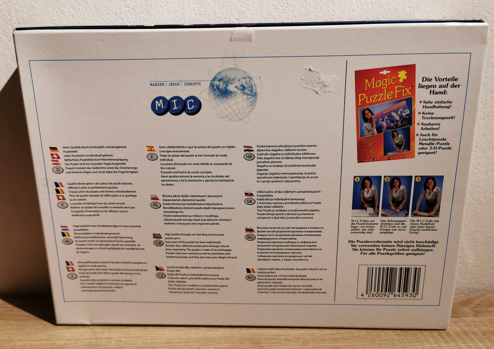 M.I.C.+Swarovski+Kristall+Puzzle+Motiv%3A+World+of+Discovery.+1000 ...