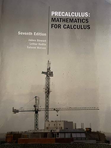 Precalculus: Mathematics for Calculus - Paperback - GOOD | eBay
