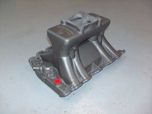 Offenhauser 455 Oldsmobile Tunnel Ram Intake Manifold w/1x4 Plenum 6082 ...