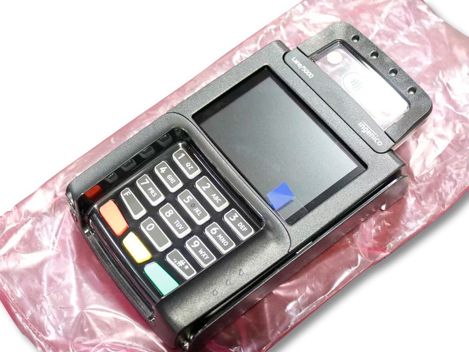 NEW OPEN BOX Ingenico Lane 5000 Smart Terminal Device Point of Sale ...