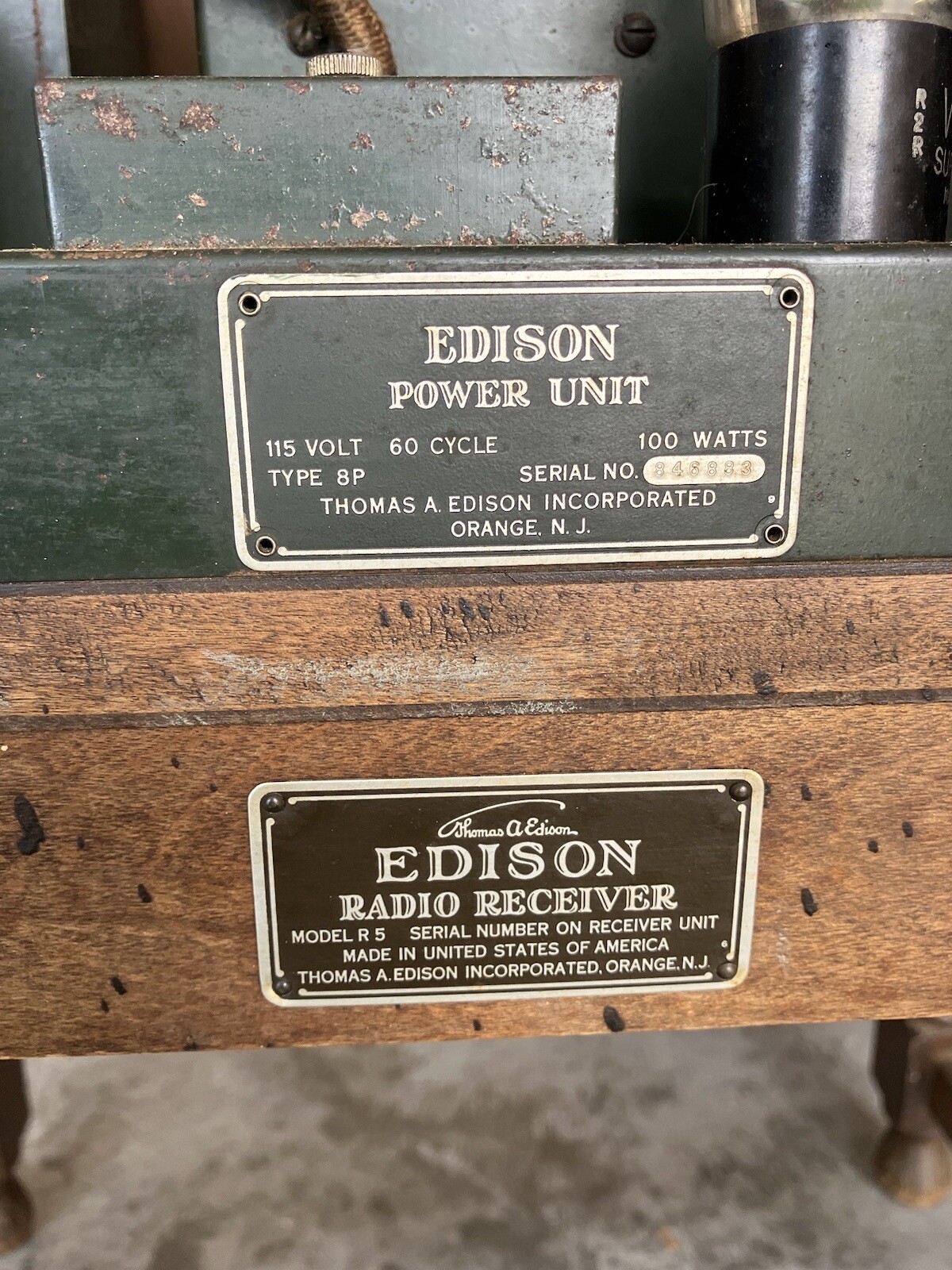 Edison Radio Receiver Model R-5 | eBay