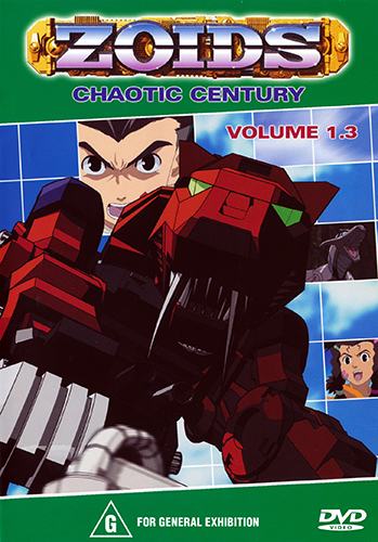 ZOIDS CHAOTIC CENTURY - VOLUME 1.3 RARE & OUT OF PRINT ANIMATION DVD ...