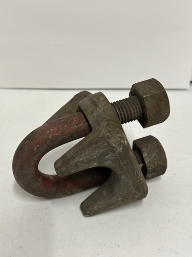 Genuine Crosby 1-1/2" Cable Wire Rope Clamp U Bolt Saddle Forged VTG ...