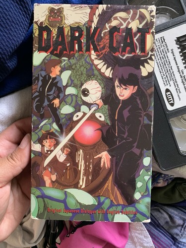 RARE! Dark Cat (VHS, 1998) Anime Manga Comic Cartoon English Subbed ...
