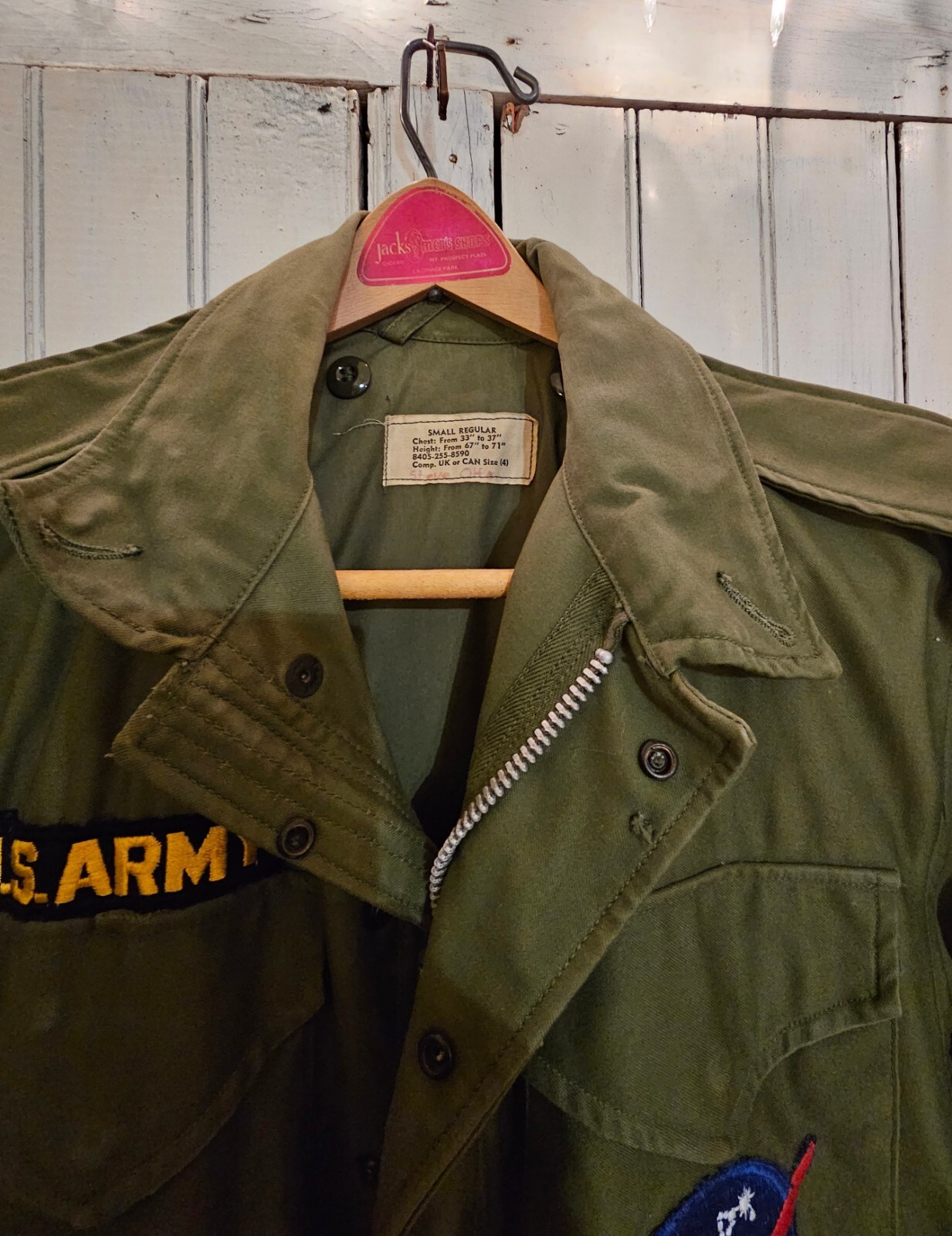 Vintage Vietnam Era US Army M-1951 Field Jacket Sz Sm… - Gem