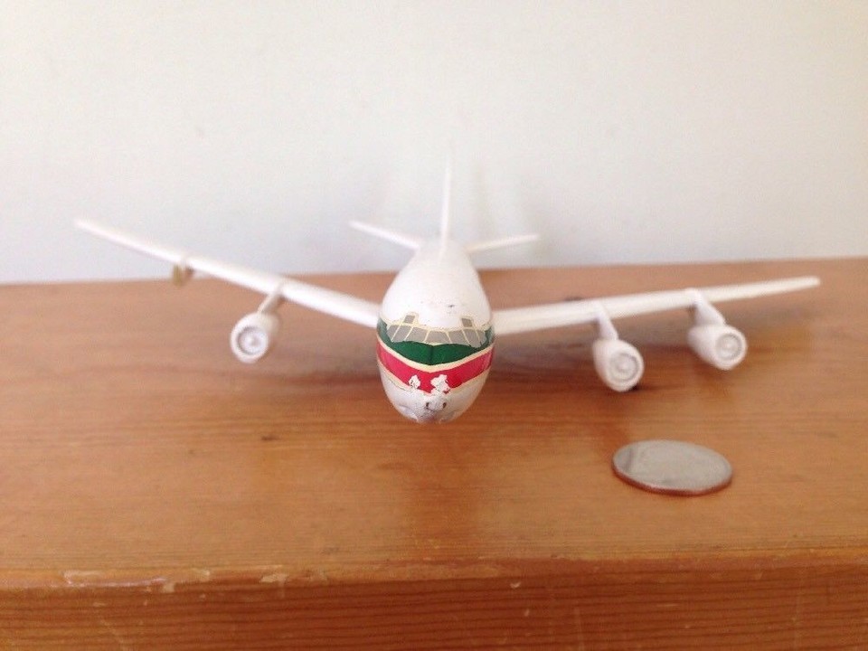 Emery Worldwide Mcdonnell Douglas DC-8 Plastic Scale Model Airplane ...