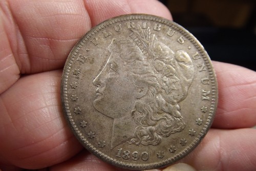 1890-O Morgan Silver Dollar XF Nice crusty coin | eBay