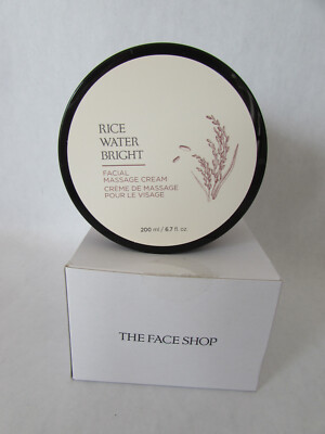 Avon The Face Shop Rice Water Bright Facial Massage Cream 6.7 oz | eBay