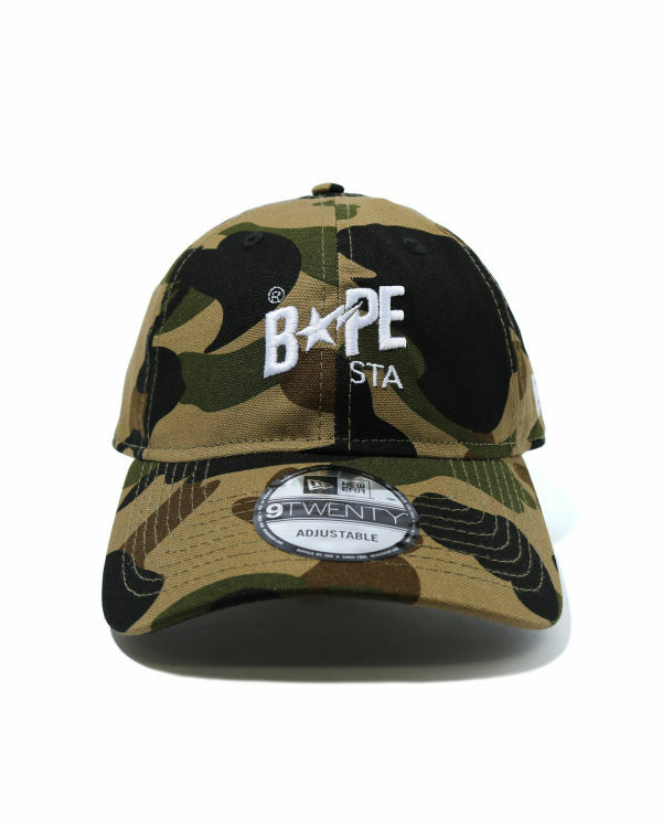 New A BATHING APE Men's 1ST CAMO BAPE STA NEW ERA PANEL CAP Auth BAPE ...