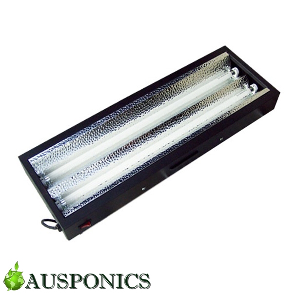 2x GROWLITE HYDRO 22 T5 FLUORO Propagation Light + 2 x 24W Lamps For ...