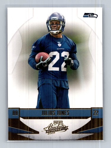 2008 Absolute Memorabilia #131 Julius Jones Seattle Seahawks Football ...