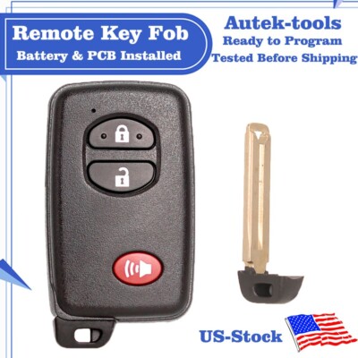 For Toyota Prius 2010-2015 2011 2012 2013 2014 Smart Remote Key Fob ...