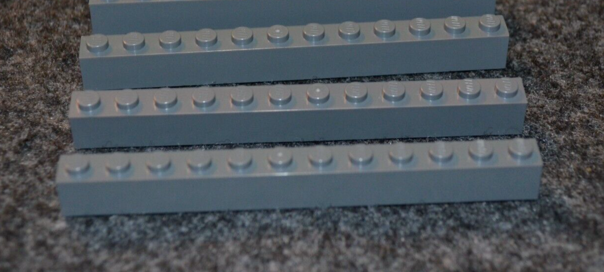 (3) 1x12 Dark Gray Long Brick Bricks ~ Lego NEW | eBay